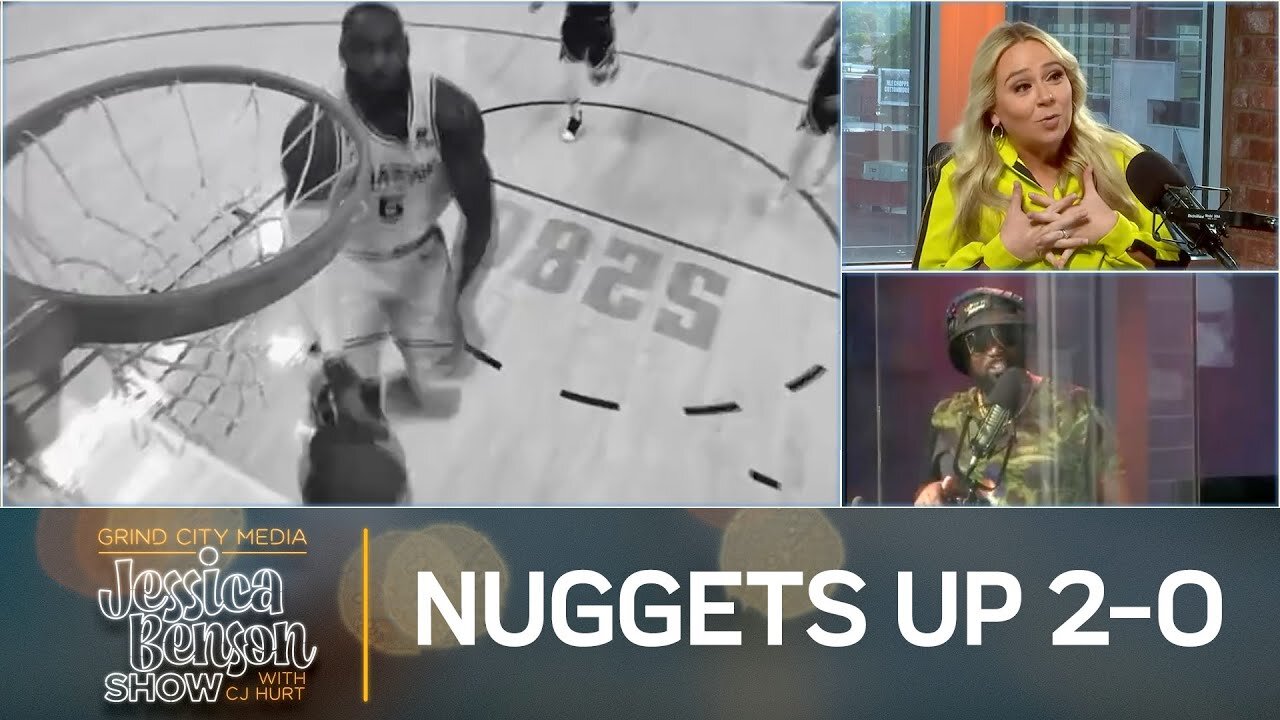Jessica Benson Show | Nuggets Up 2-0, BBQ Fest and Dynasty Mode | Grind ...