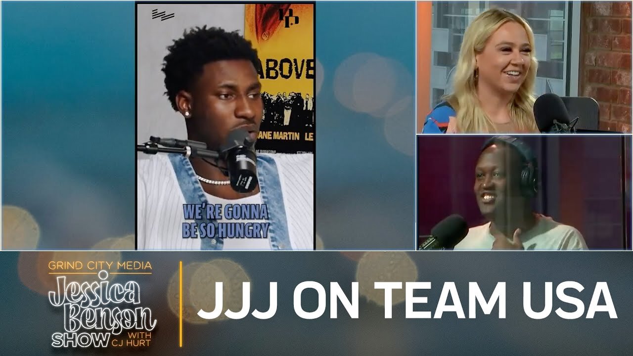 Jessica Benson Show Jjj On Team Usa Kyrie Wants Lebron And Beardless