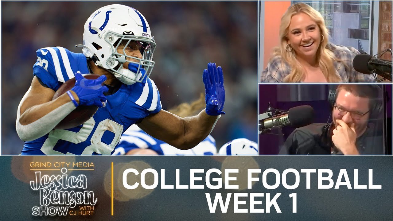 Jessica Benson Show | TV Tuesday, NFL Depth Charts, College Football ...