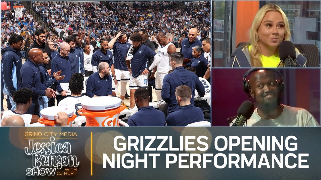 Jessica Benson Show | Grizzlies Opening Night and Memphis Soccer Coach ...