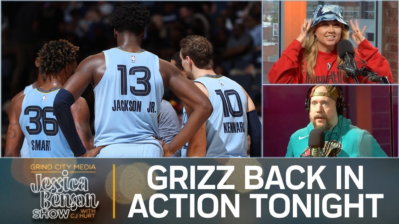 Jessica Benson Show | Grizz back in action tonight, Games of the ...