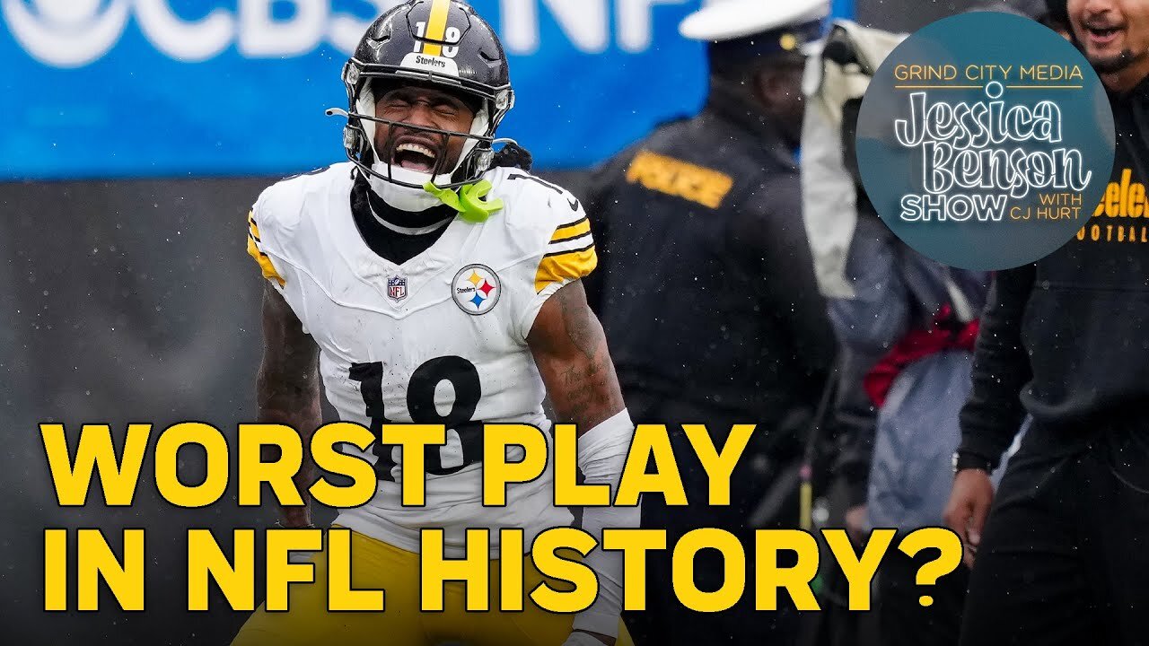 What was Diontae Johnson doing?!? | Jessica Benson Show | Grind City Media