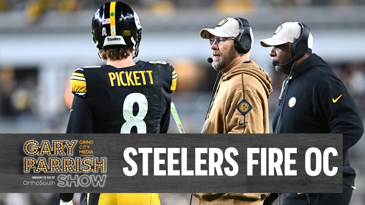 Steelers Fire Offensive Coordinator Matt Canada | Gary Parrish Show ...