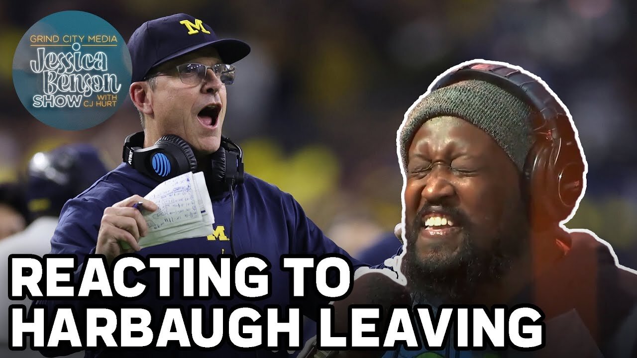 Michigan Fan Reacts to Jim Harbaugh Leaving For Chargers | Jessica ...