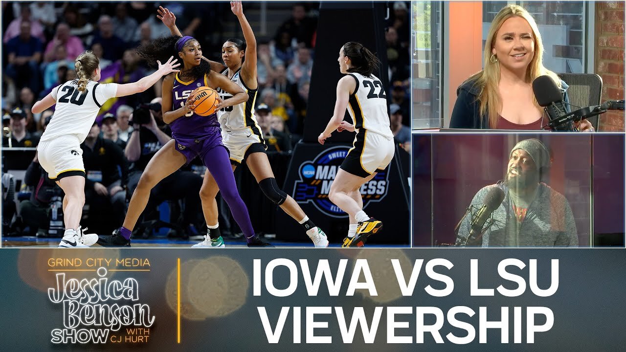Iowa v. LSU Viewership, The Joker v. Wemby, Double Story Time | Jessica ...