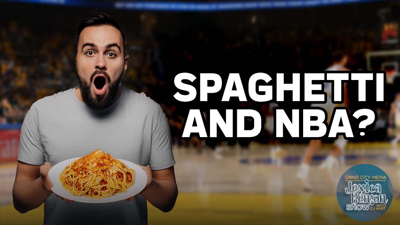 Who Eats Spaghetti at an NBA Game? | Jessica Benson Show | Grind City Media