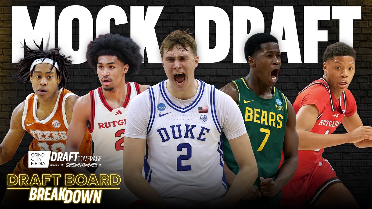 2025 NBA Mock Draft | 2025 NBA Draft Board Breakdown | Grind City Media