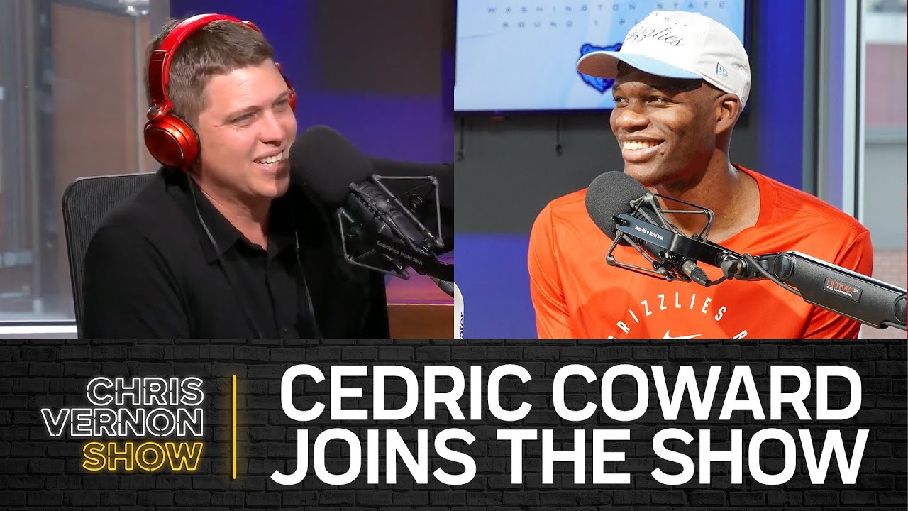 Grizzlies Draft Pick Cedric Coward LIVE In Studio | Chris Vernon Show ...